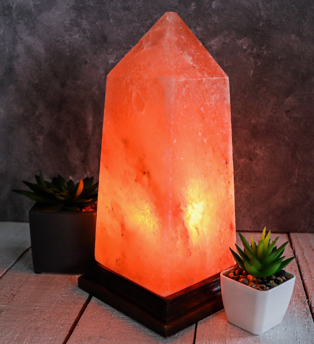 Obelisk - Himalayan Salt Lamp – 5 Star Salt Caves